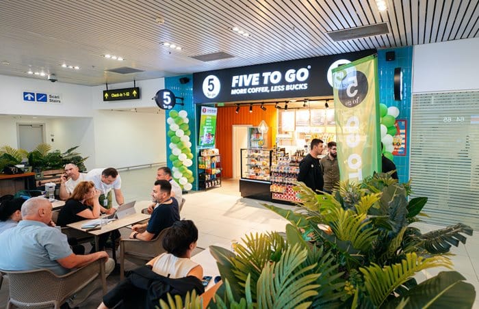 5 to go opens first airport locations at Bucharest’s Henri Coandă ...