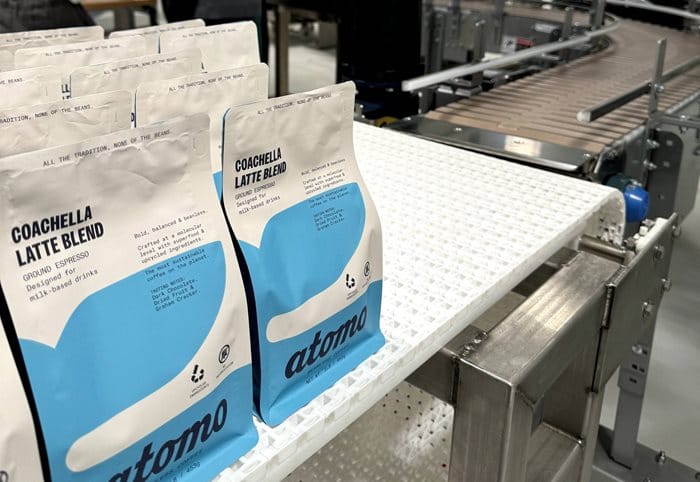 Beanless coffee brand Atomo Coffee unveils 33,500sq ft US roastery