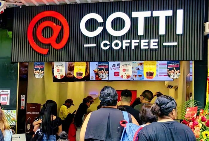 China’s Cotti Coffee launches in Australia with Sydney outlet