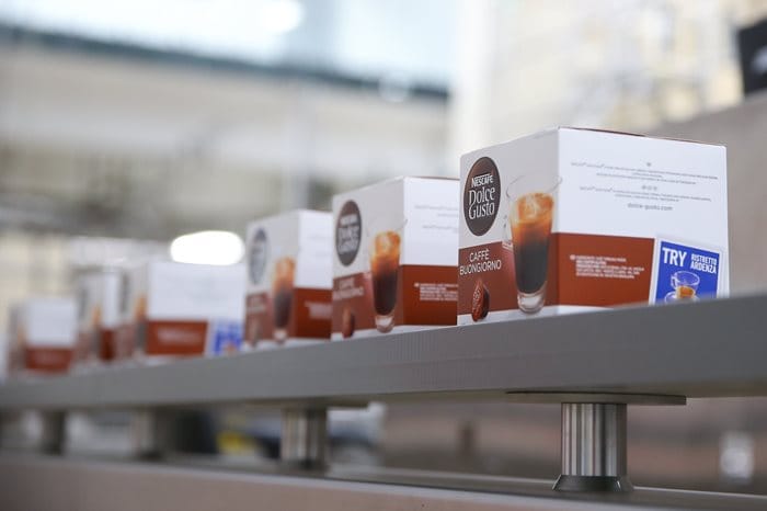 Nestlé proposes scaling back Nescafé Dolce Gusto production in the UK