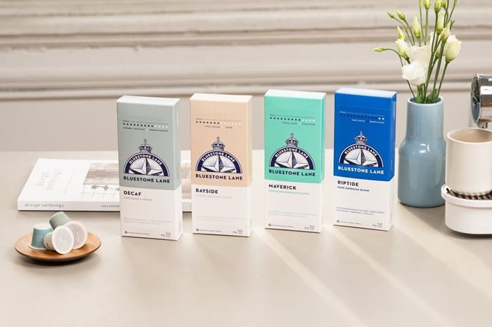 Bluestone Lane launches compostable Nespresso coffee capsule range
