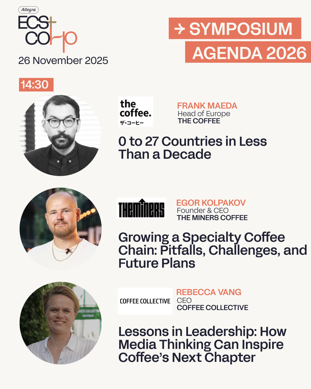Full conference programme revealed for the European Coffee Symposium 2025