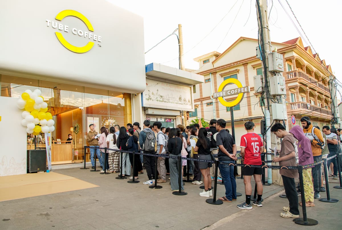 Cambodia’s Tube Coffee sets sights on international expansion