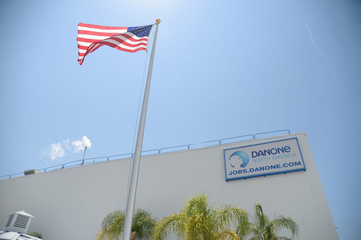 Danone US unveils expanded $65m production site in Florida